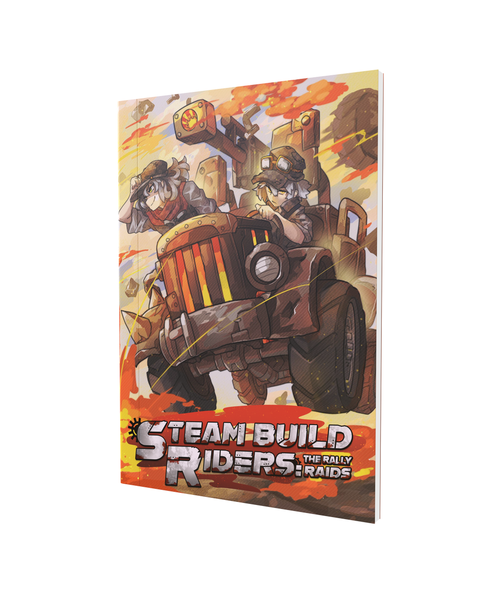 Steam Build Riders: The Rally Raids (Softcover + PDF) – LionWing Publishing